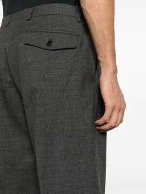 SUNFLOWER Tailored Straight-leg Trousers - Grey