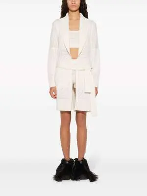 Emilio Pucci Pointelle-knit Cashmere Cardigan