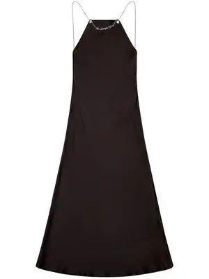DIESEL® D-eliz Satin Midi Dress