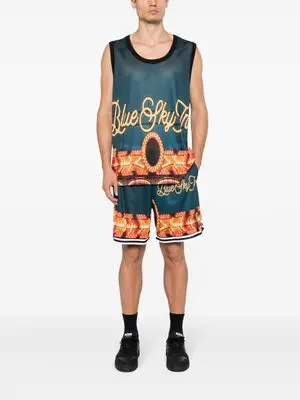 BLUE SKY INN Funpark Logo-print Tank Top