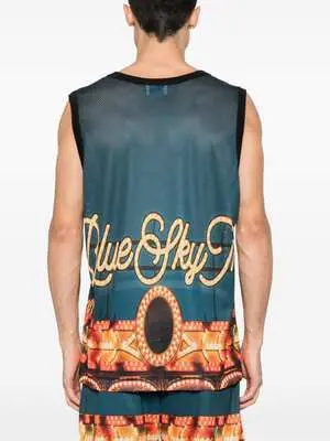 BLUE SKY INN Funpark Logo-print Tank Top