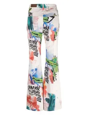 Andersson Bell Flared Cotton Trousers