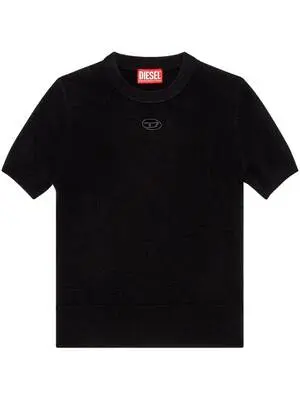 DIESEL® M-arga Logo-embroidered Top