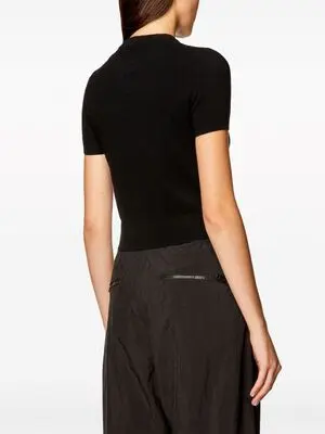 DIESEL® M-arga Logo-embroidered Top