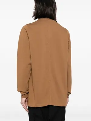 Rick Owens Crew-neck Cotton T-shirt - Brown