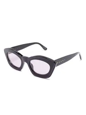 Marni Kea Island Cat-eye Sunglasses - Black