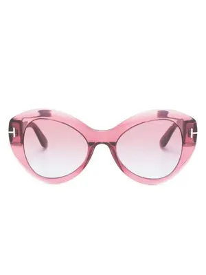 TOM FORD Guinevere Butterfly Sunglasses - Pink