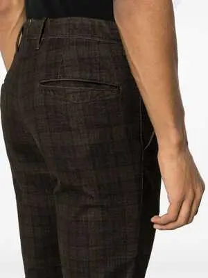 Incotex Check-print Trousers