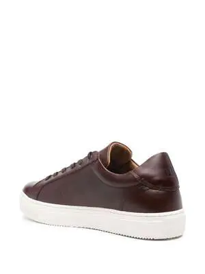 Boggi Milano Panelled Leather Sneakers