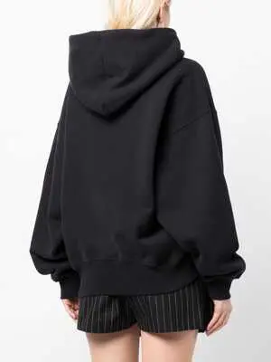 Off-White Spray-paint Logo Cotton Hoodie