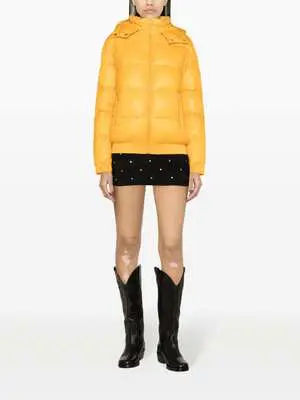 TWINSET Logo-plaque Hooded Puffer Jacket