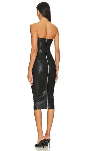 Retrofete Charlize Knit Dress - Coated Black