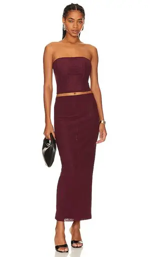 CAMILA COELHO Osiris Maxi Skirt