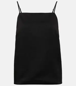 JOSEPH Open-back Top - Black