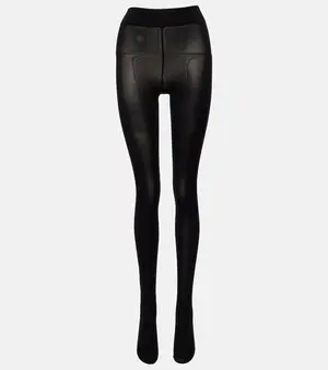 Wolford Velvet De Luxe 66 Tights Set Of 3 - Black