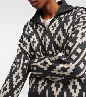 Brunello Cucinelli Jacquard Wool-blend Sweater