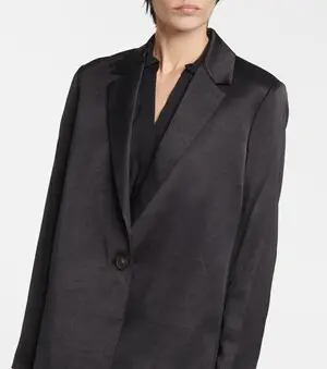 Vince Satin Blazer