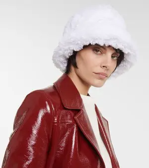Ruslan Baginskiy Teddy Bucket Hat - White