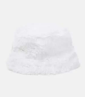 Ruslan Baginskiy Teddy Bucket Hat - White