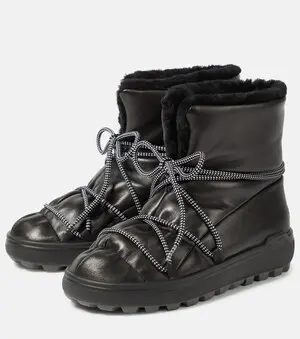 Bogner Chamonix Leather Ankle Boots