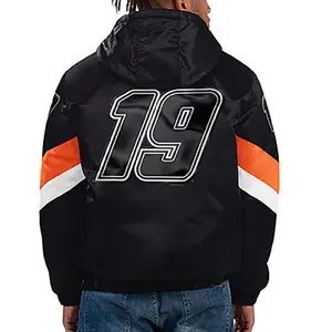 STARTER Martin Truex Jr. Satin Anorak Hoodie