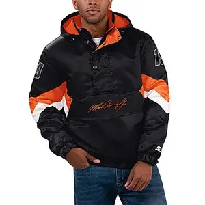STARTER Martin Truex Jr. Satin Anorak Hoodie
