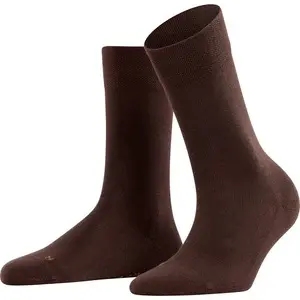 Falke Sensitive London Cotton Blend Socks - Dark Brown