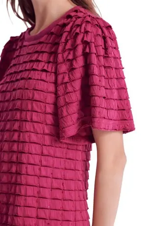 English Factory Tiered Jersey Minidress