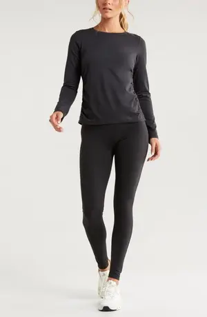 Zella Ruched Long Sleeve T-shirt