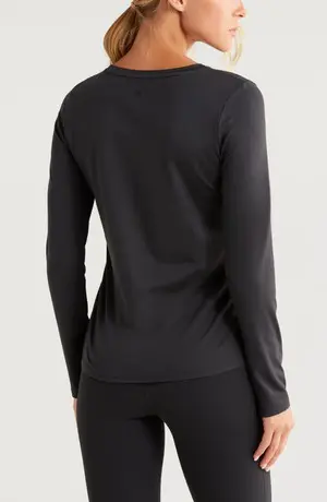 Zella Ruched Long Sleeve T-shirt