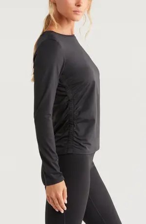 Zella Ruched Long Sleeve T-shirt