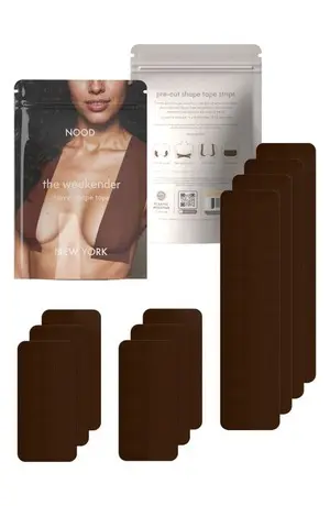 NOOD Shape Tape Pre-cut Breast Tape - No. 9 Coffee