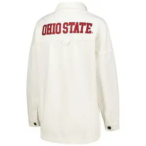 HYPE AND VICE Ohio State Buckeyes Multi-hit Hometown Full-snap Jacket