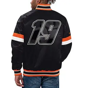 STARTER Martin Truex Jr Home Game Full-snap Varsity Jacket