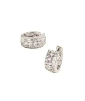 White Gold Diamond Earrings