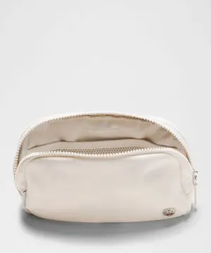 Lululemon Everywhere Belt Bag With Long Strap 1l - Light Ivory/silver