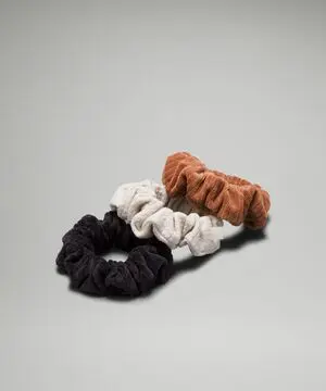 Lululemon Lululemon Uplifting Scrunchies Black/bone/sable