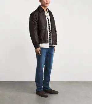 Paige Federal Slim Jeans - Blue
