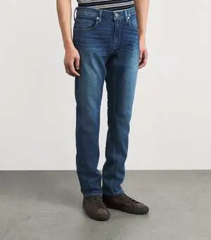 Paige Federal Slim Jeans - Blue
