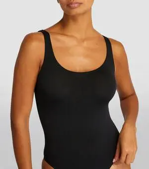 Wolford Cotton-blend Jamaika Bodysuit - Black