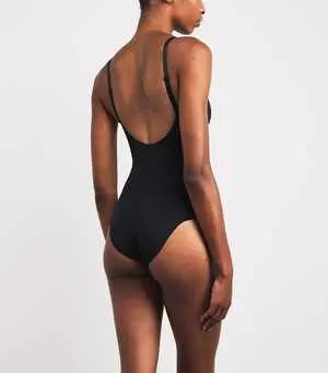 SKIMS Seamless Sculpt Briefs Bodysuit - Black