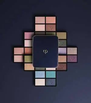 CLE DE PEAU BEAUTE Eye Colour Shadow Quad - Blue