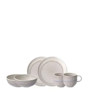 VILLEROY & BOCH Porcelain Perlemor Breakfast Set - Beige