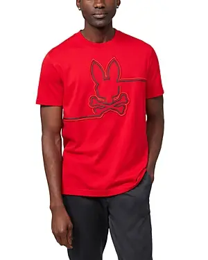 Psycho Bunny Psycho Bunny Chester Embroidered Graphic Tee Brilliant