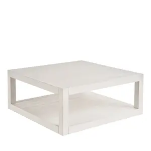 UNIVERSAL Bloomingdale's Hermosa Square Cocktail Table - White