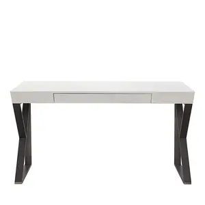 UNIVERSAL Bloomingdale's Ronan Writing Desk - White/black