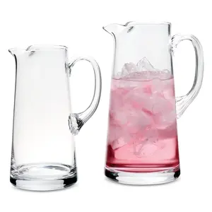 WILLIAM YEOWARD CRYSTAL Fanny Pitcher, 3.5 Pt - Clear