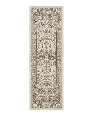 KARASTAN Divina Exalted Runner Area Rug, 2'6 X 7'10 - Grey