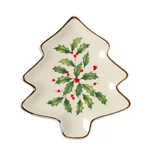 LENOX Hosting The Holidays Tree Plate