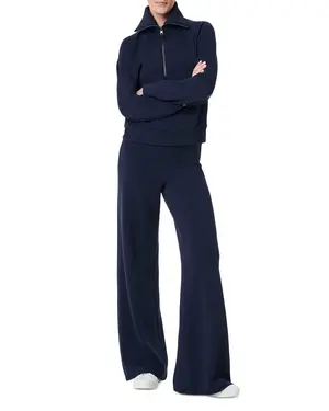 Spanx Airessentials Wide Leg Pants - Timeless Navy